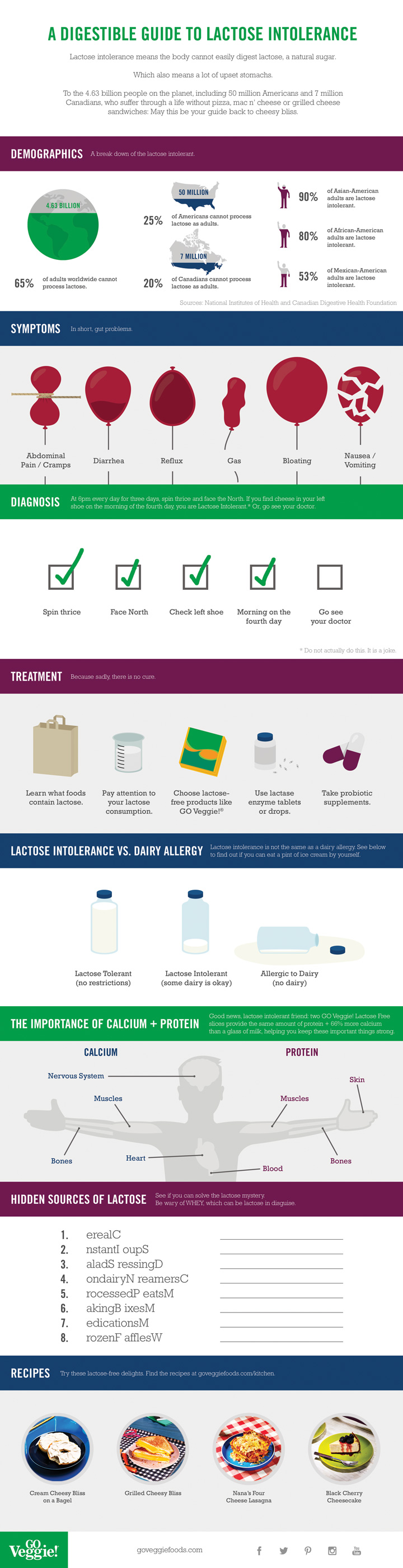 A digestible guide to lactose intolerance [Infographic] | Sponsor Old