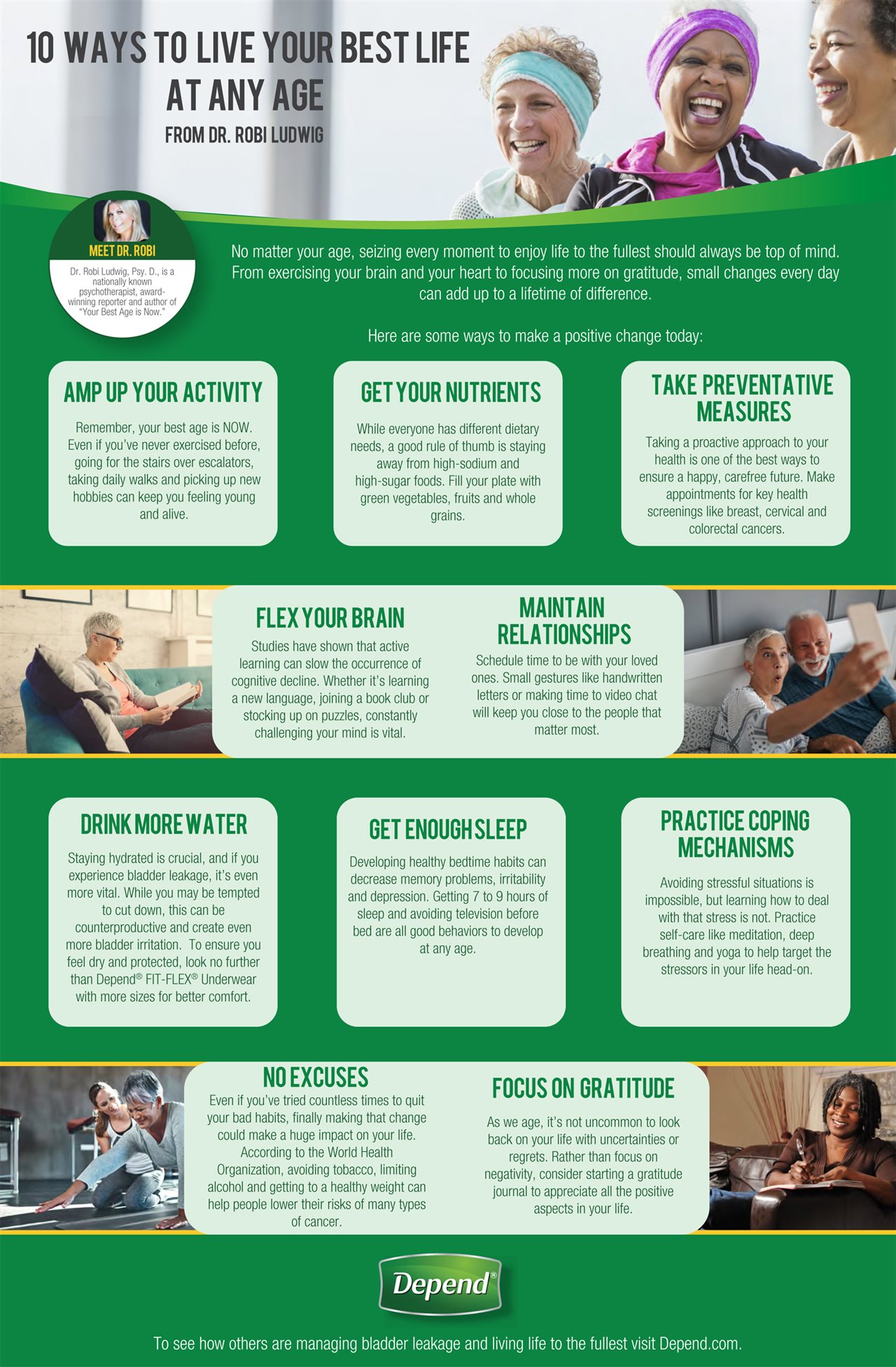 10 ways to live your best life at any age (Infographic) – The Morning Call