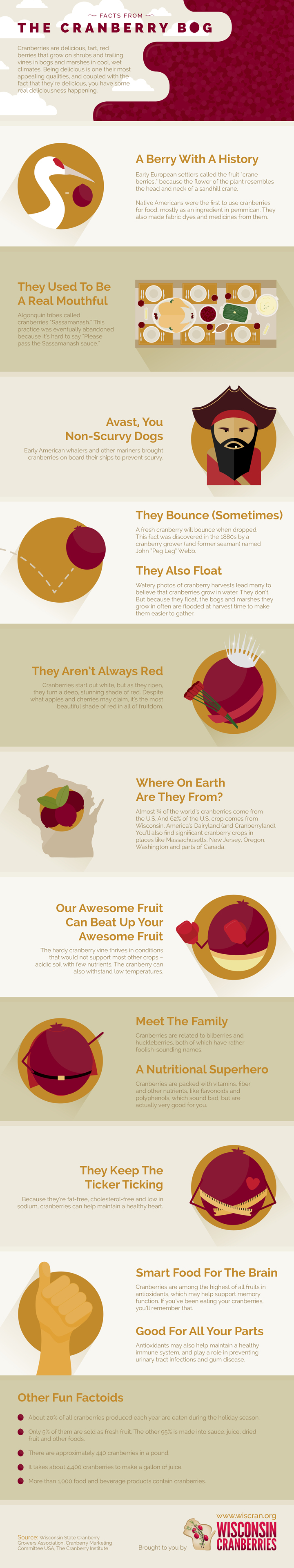 Did you know cranberries were once called sassamanash – and other fun ...